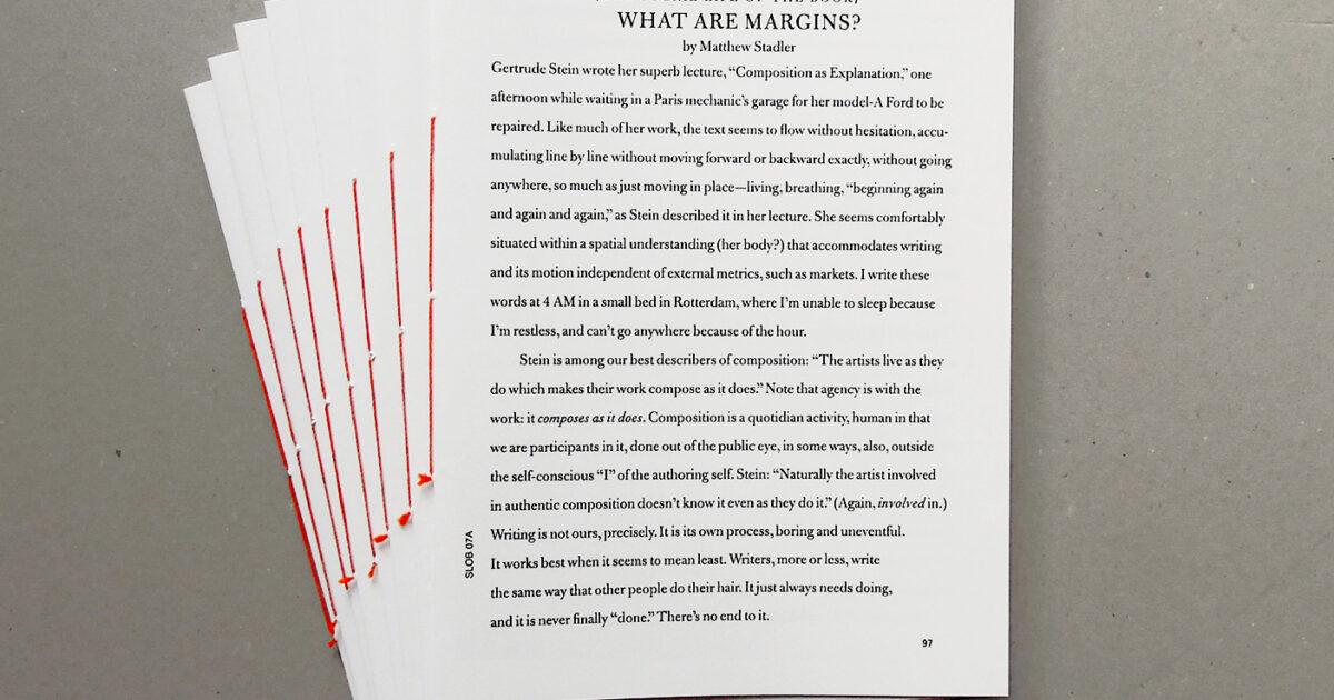 FOMU | Matthew Stadler, Composition as Publication — and — What Are…